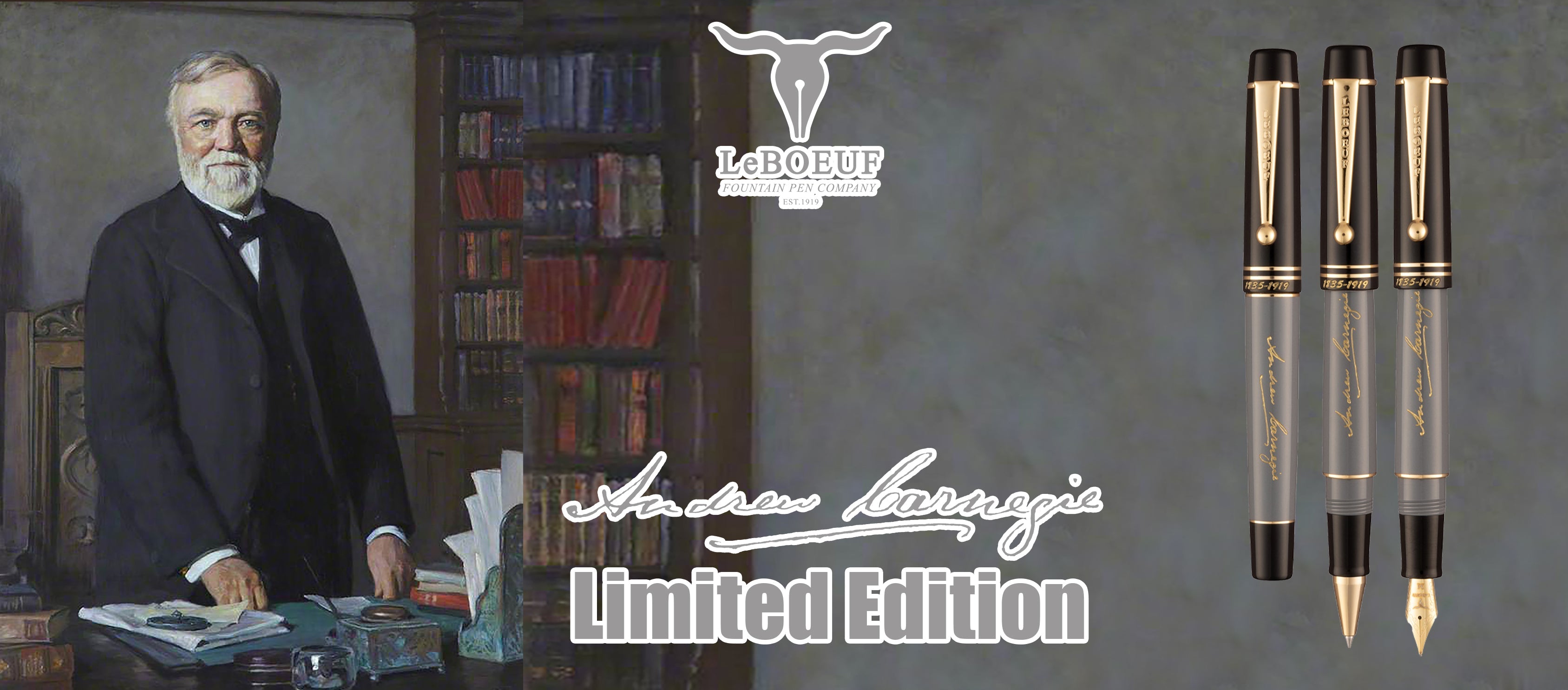 The Andrew Carnegie "The Gilded Age" Limited Edition – LeBoeuf Pens