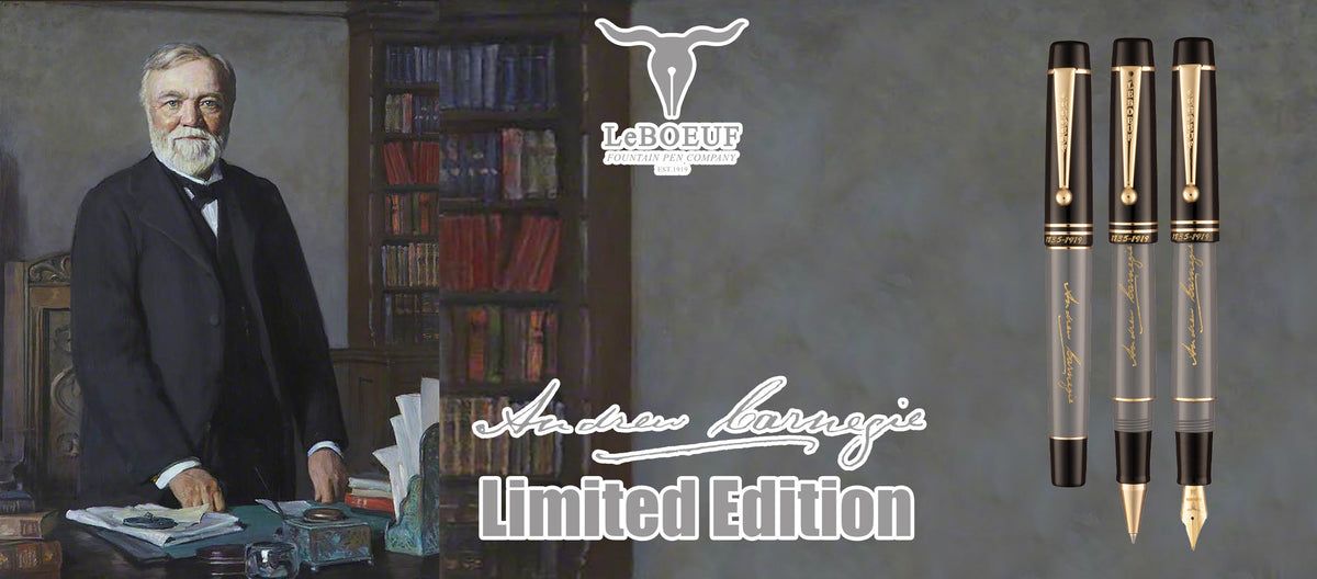 The Andrew Carnegie "The Gilded Age" Limited Edition – LeBoeuf Pens