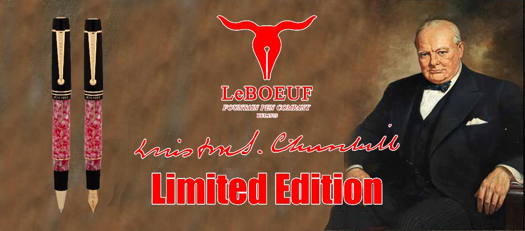 The Winston Churchill Limited Edition – LeBoeuf Pens
