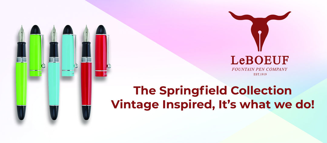 The Springfield Collection – LeBoeuf Pens