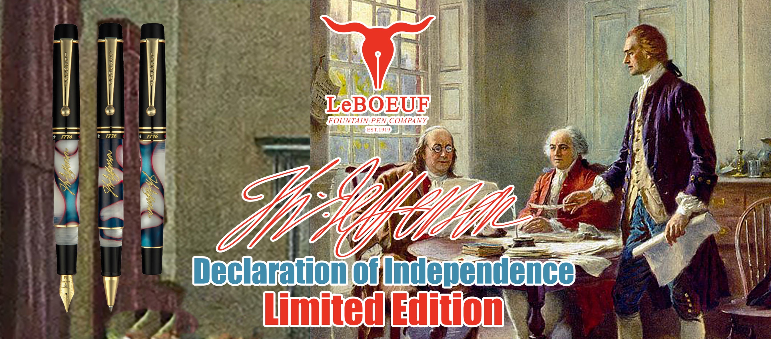 The Thomas Jefferson "Declaration Of Independance" Limited Edition ...
