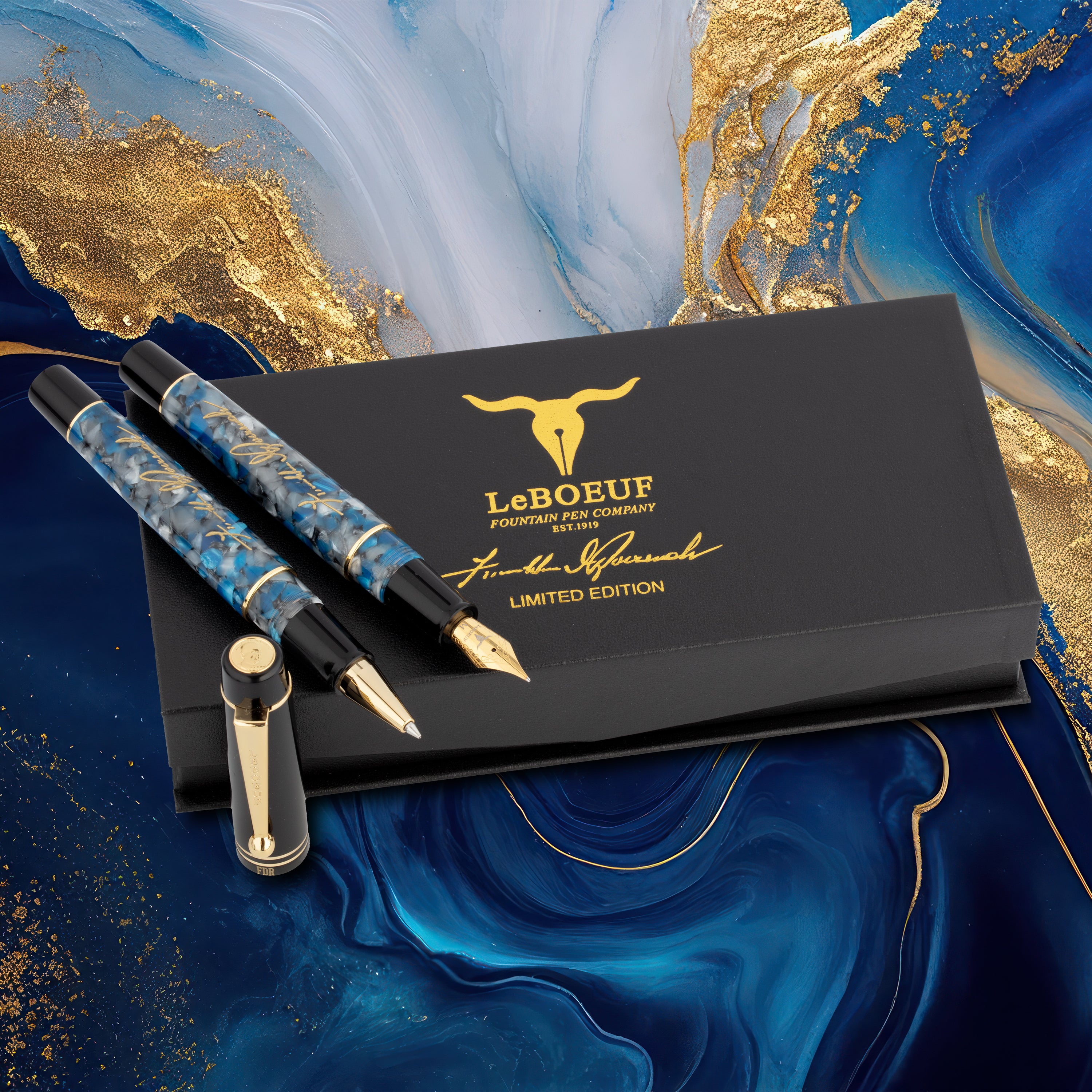 The Frankln D. Roosevelt "FDR" Limited Edition Fountain Pen – LeBoeuf Pens
