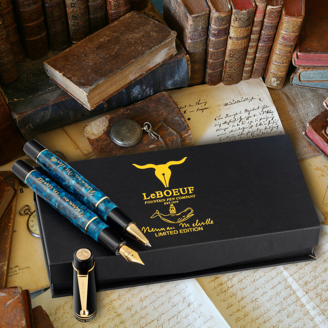The Herman Melville "MOBY DICK" Limited Edition Fountain Pen – LeBoeuf Pens