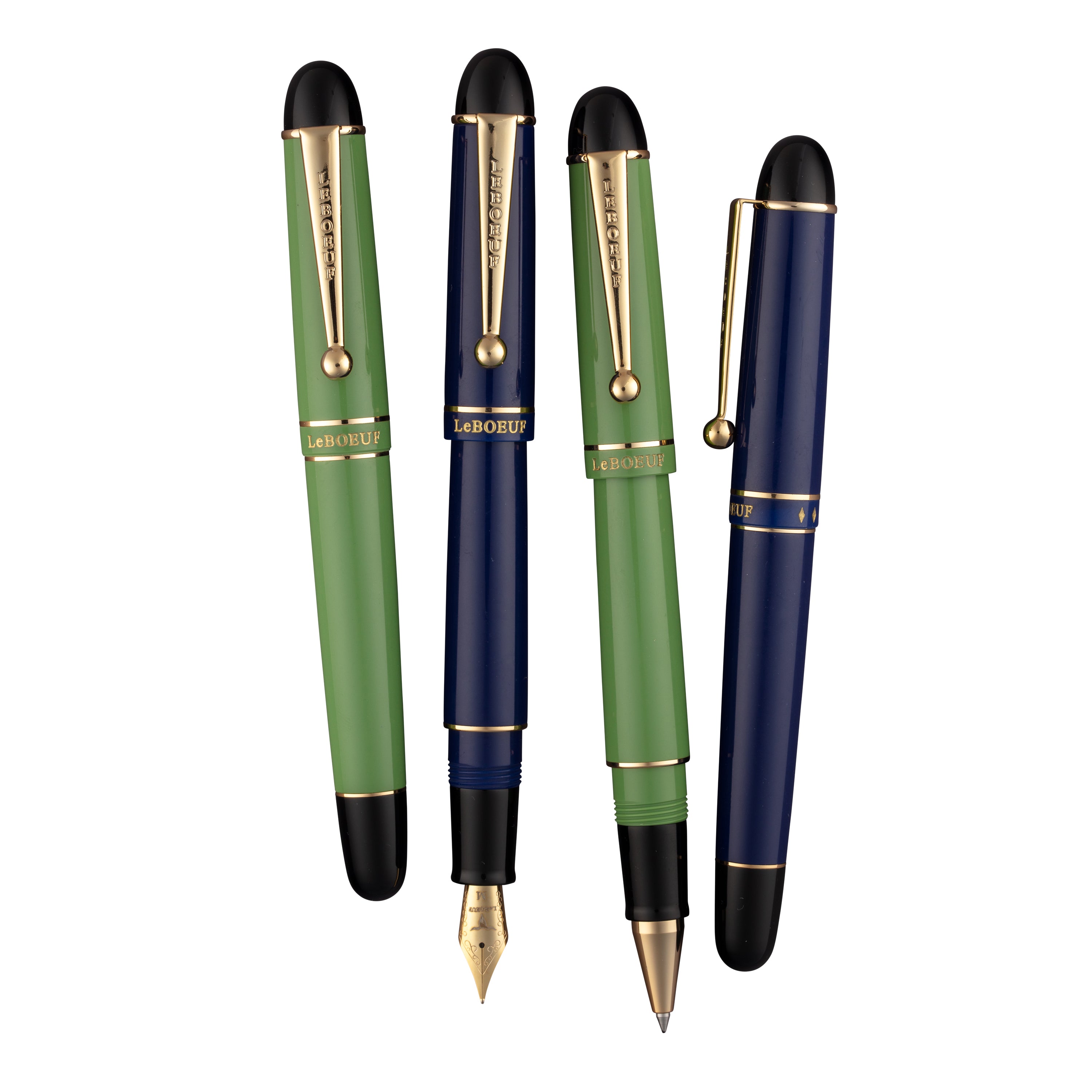 The Diamond Collection | Royal Navy Blue | Fountain Pen – LeBoeuf Pens