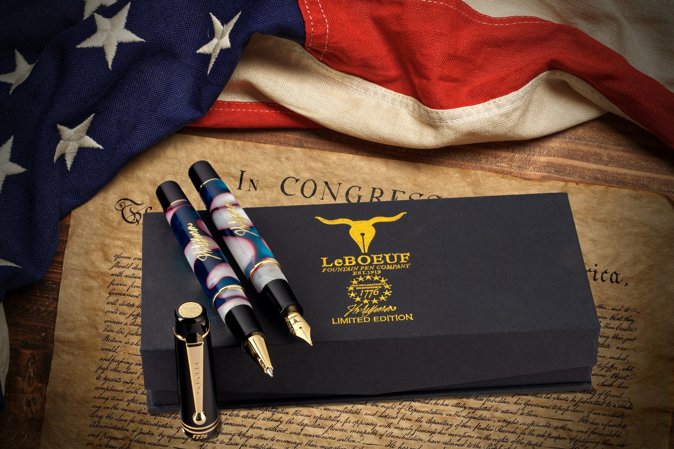 The Thomas Jefferson "Declaration of Indepemdance" Limited Edition Fou ...