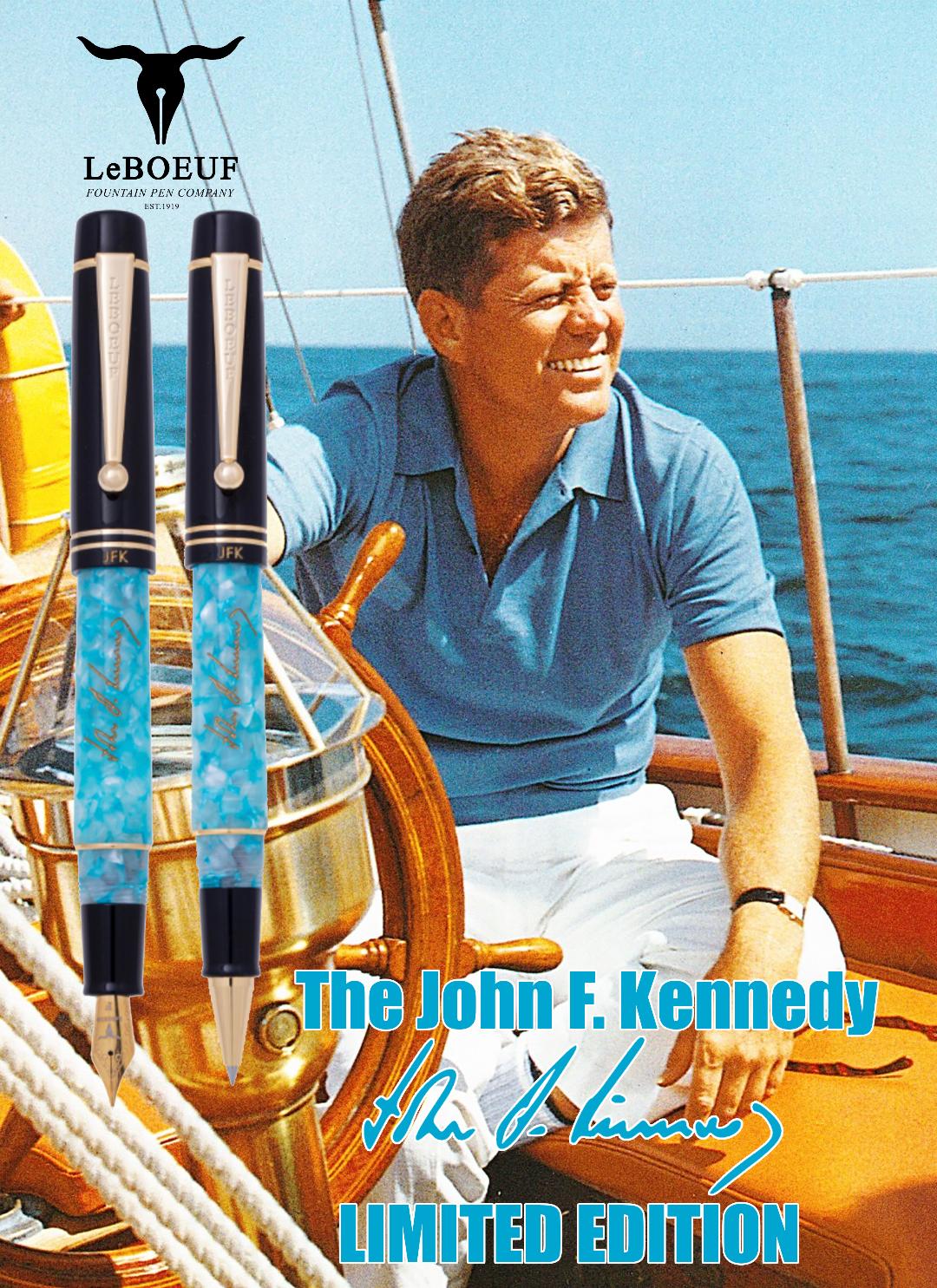 John F. Kennedy Limited Edition Fountain Pen – LeBoeuf Pens